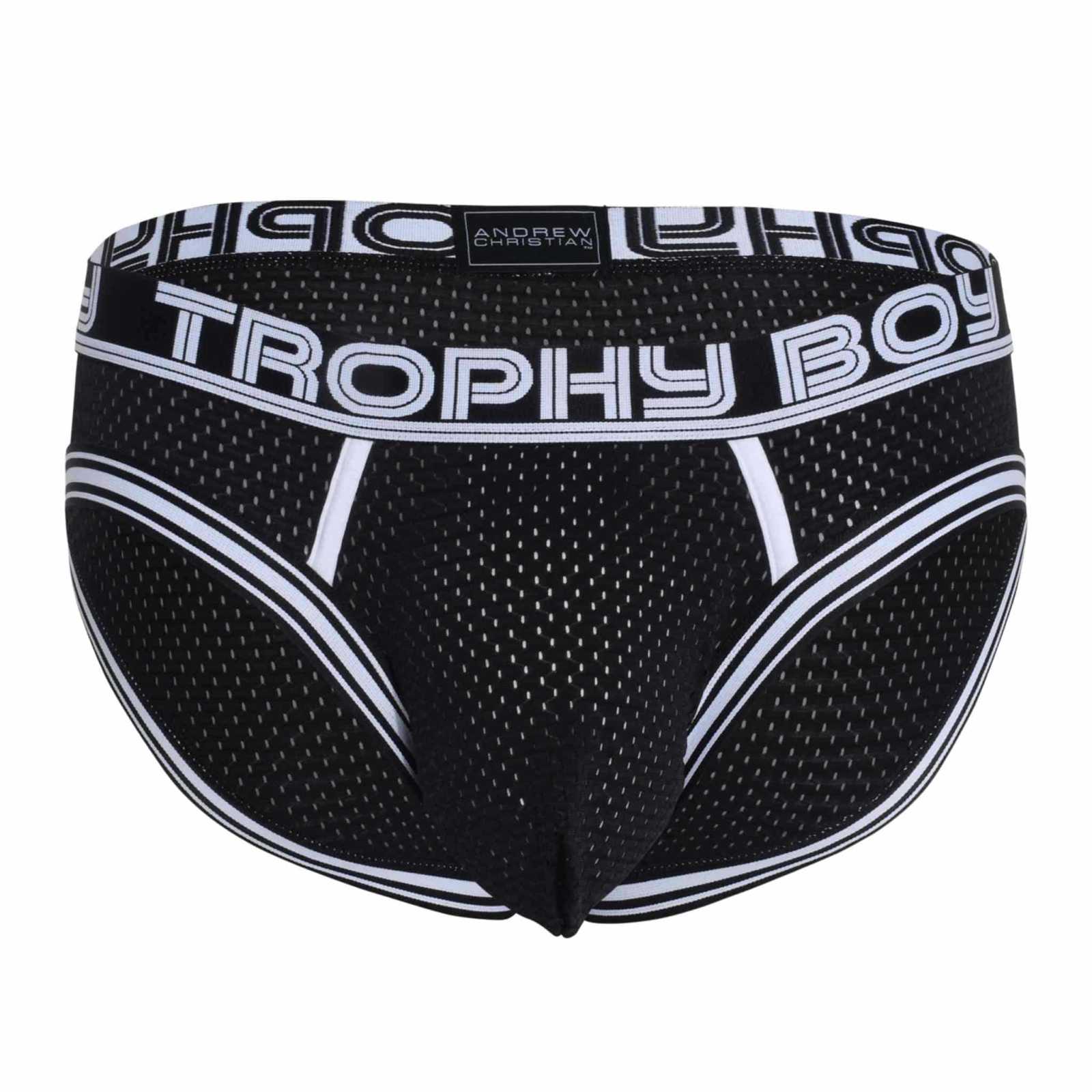 Brief - Trophy Boy Mesh | WHT | L | AC92396-WHT -L